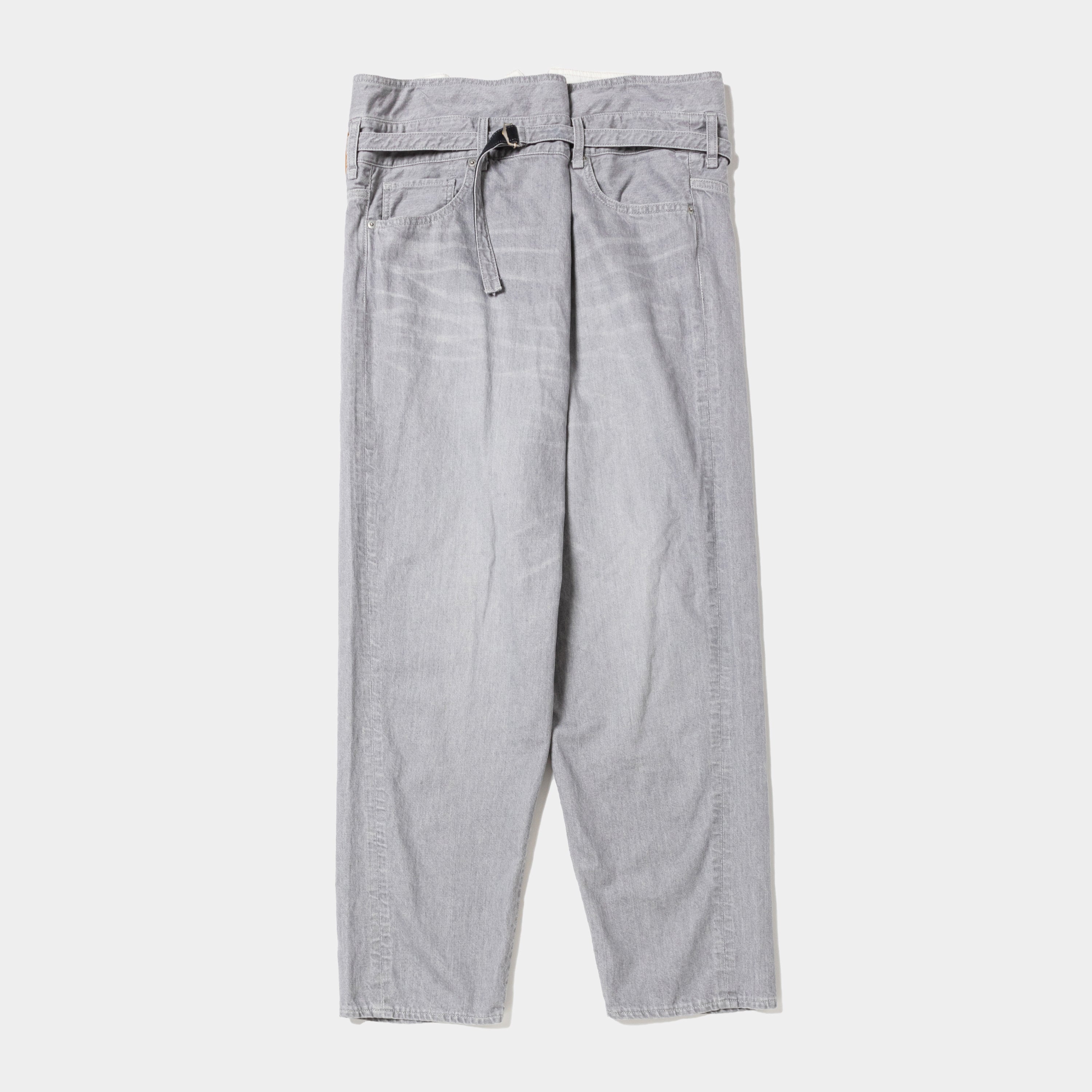 Fade Denim Wrap Pt Tapered”graymw Pt25101 Meanswhile 公式オンラインストア