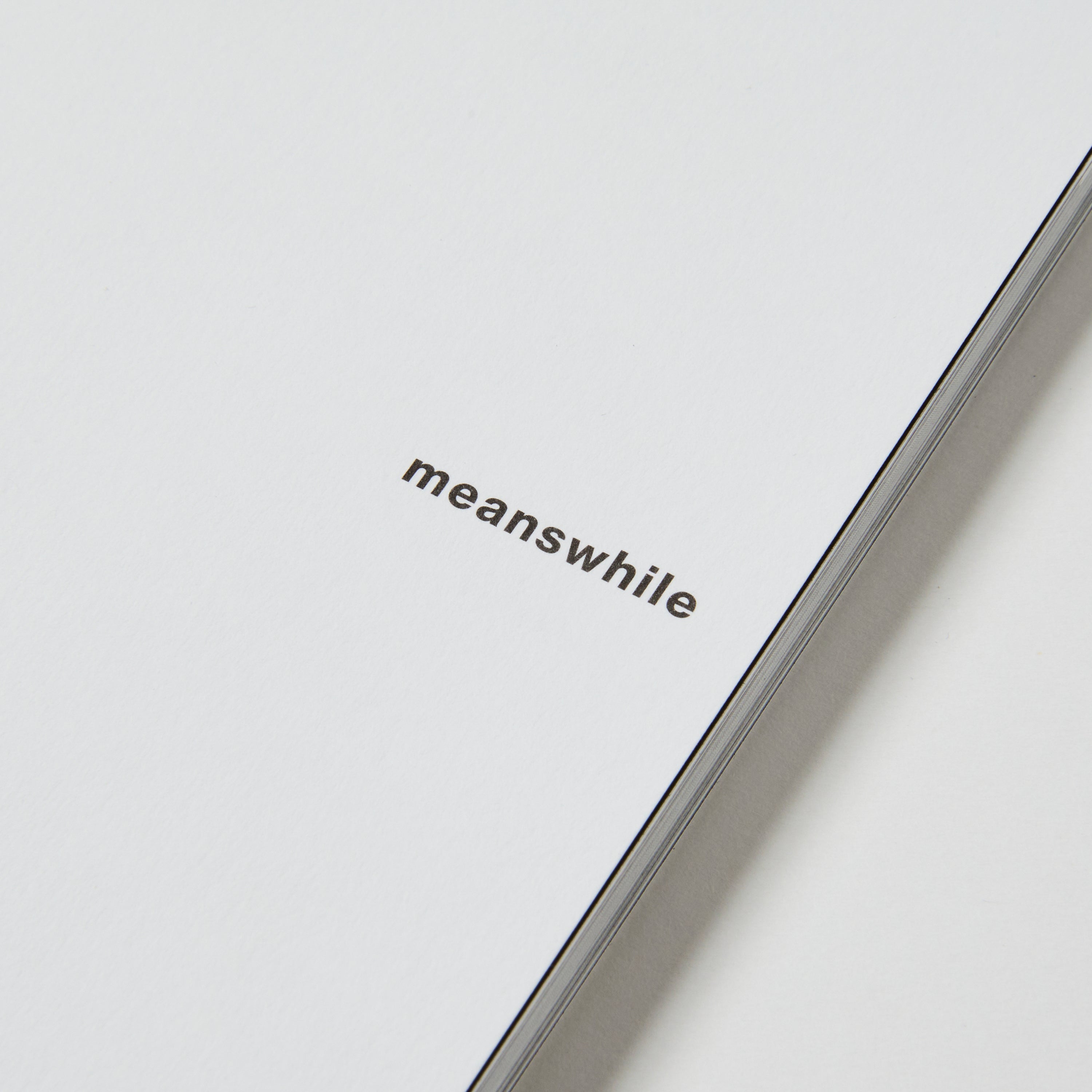 「2025 Autumn / Winter Runway Book」 – meanswhile 公式オンラインストア