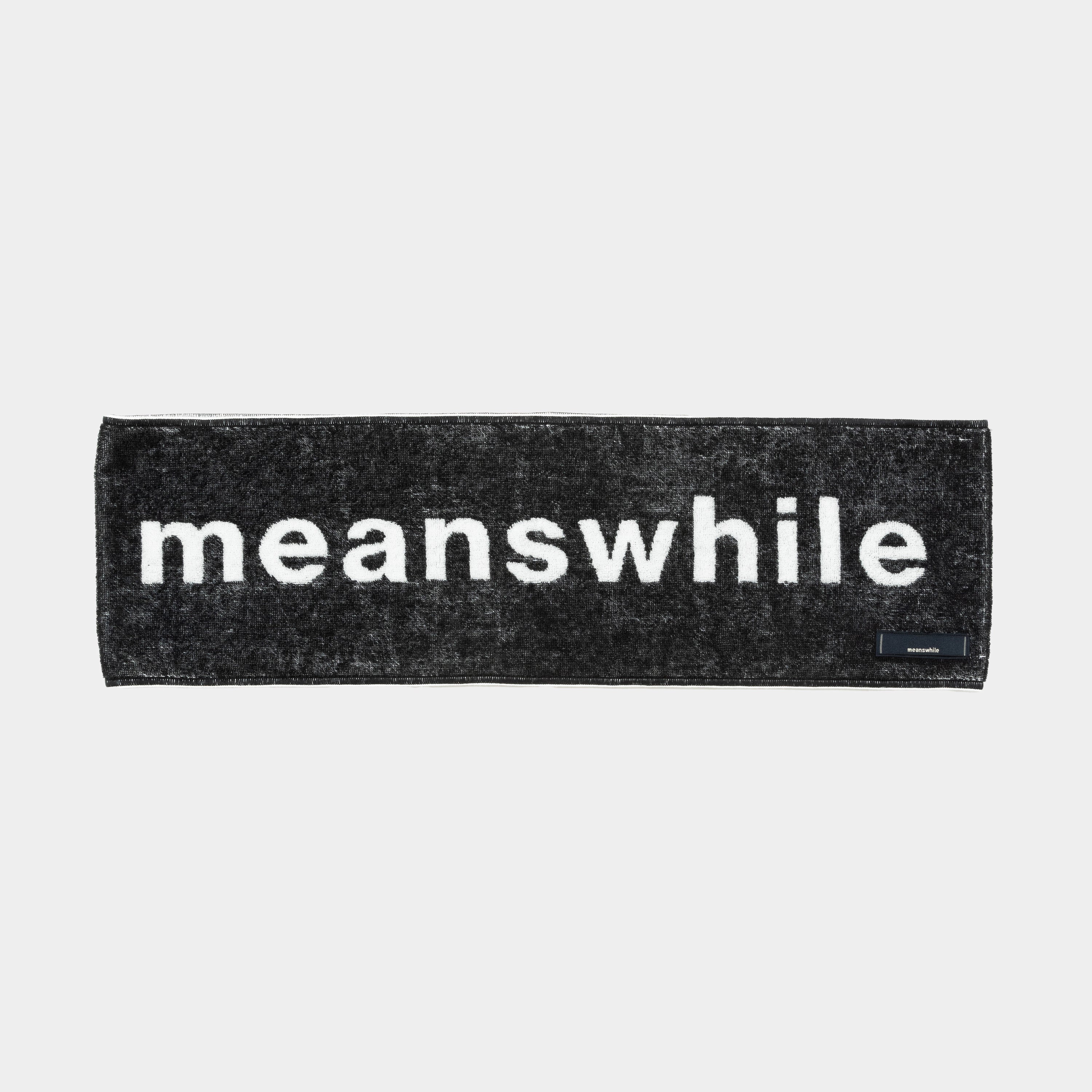 Loop Towel(Black×White) / MW-AC25110 – meanswhile 公式オンラインストア